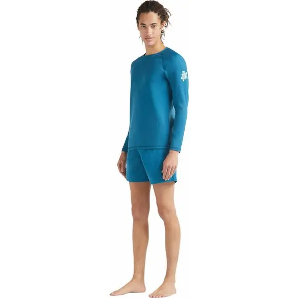 Vilebrequin Solid Long Sleeve Rashguard - Paon