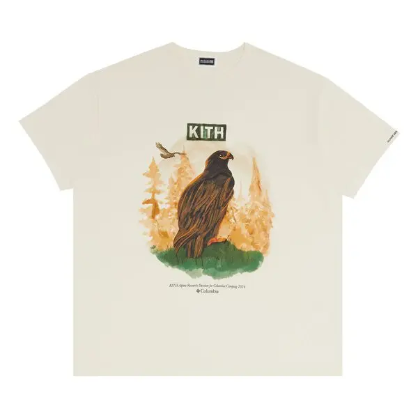 Kith For Columbia Eagle Illustration Vintage Tee