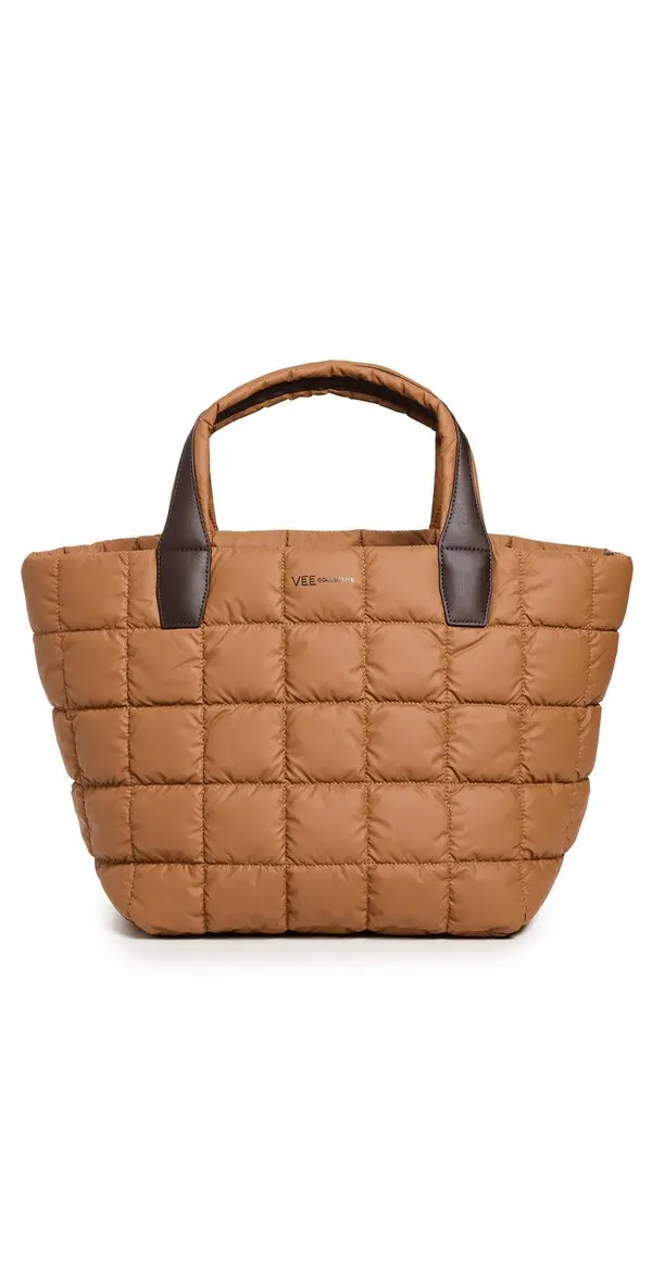 VEE COLLECTIVE Medium Porter Tote - Cognac