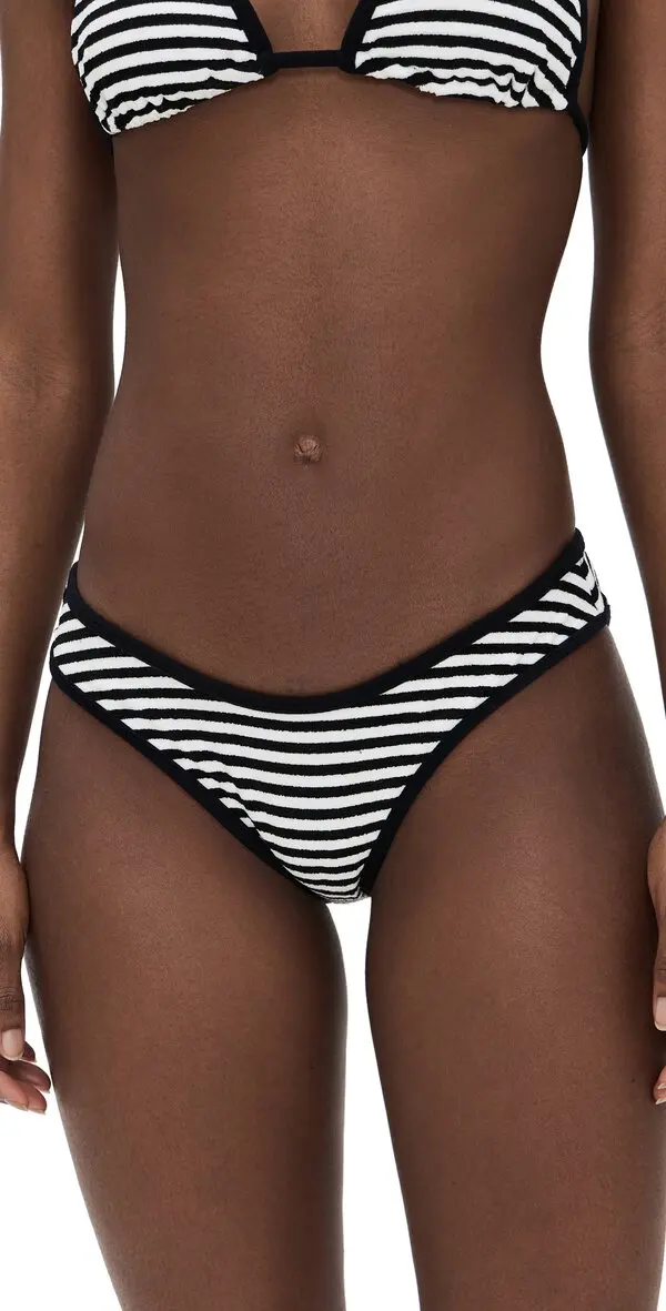 Frankies Bikinis Catalina Terry Bikini Bottom