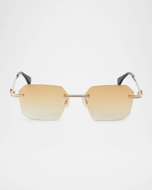 Palm Angels Quartz Metal Sunglasses