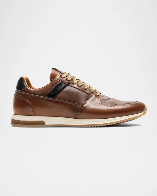 Rodd & Gunn Plimmerton Low-top Leather Sneakers - Cognac