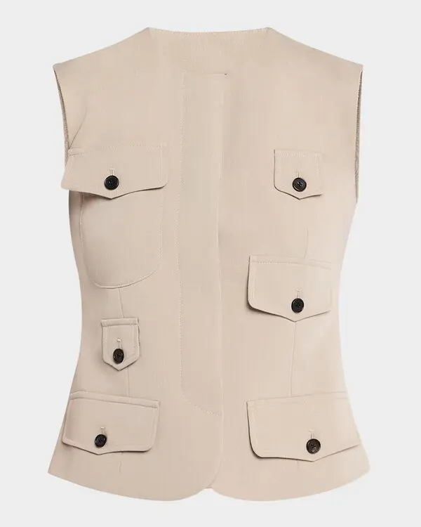 WYNN HAMLYN Fitted Utility Vest