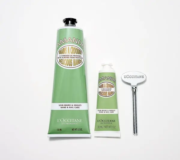 L'OCCITANE Hand Cream Home & Away Set W/ Squeeze Key