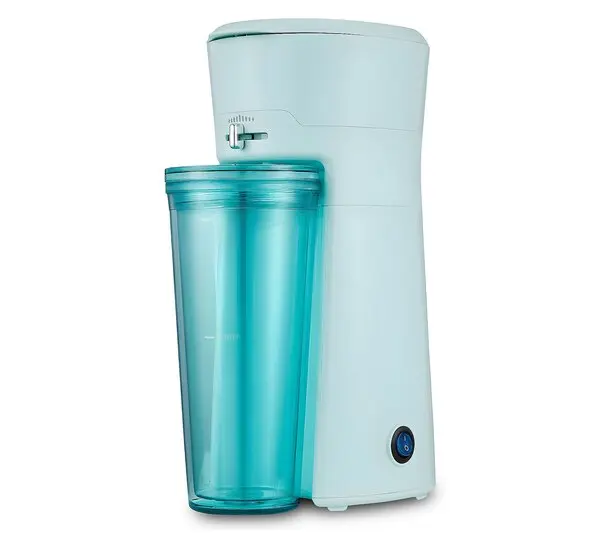 HYPERCHILLER Iced Coffee Maker With Cup, Lid An D Straw