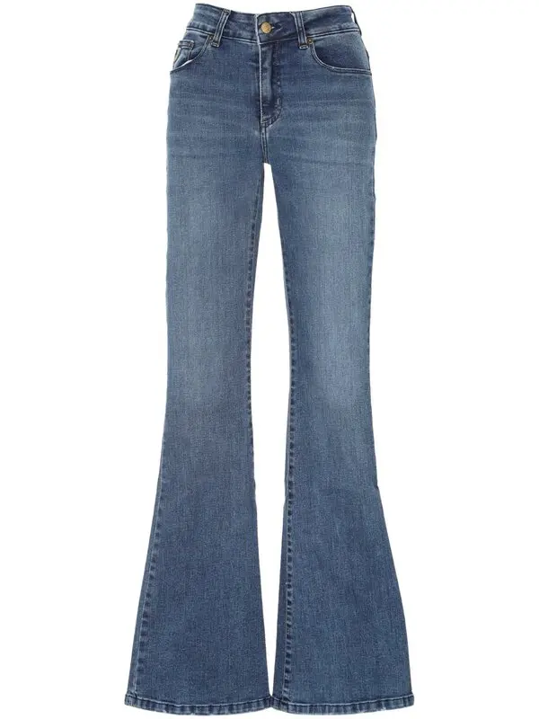 IOIS Flare Leg Jeans - Cobalt Stone