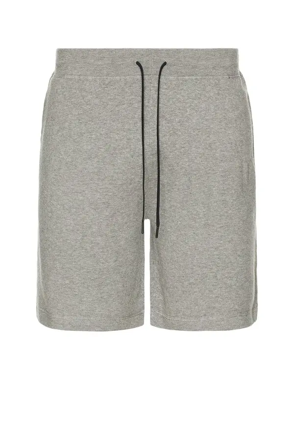 Theory Light Bilen Sweatshort - Melange Grey