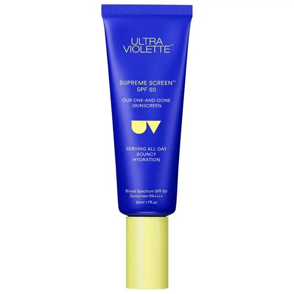 ULTRA VIOLETTE Supreme Screen Spf 50 Facial Sunscreen Moisturizer And Primer