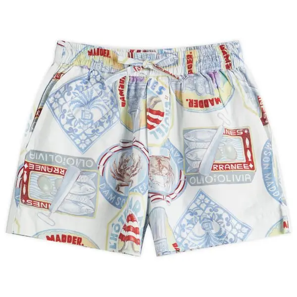 DAMSON MADDER Printed Pull On Shorts - Multi