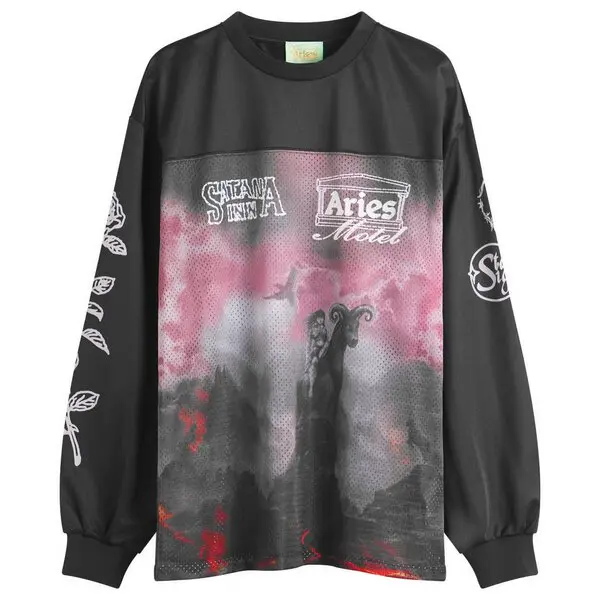 Aries Ramscape Airtex Longsleeve T-shirt