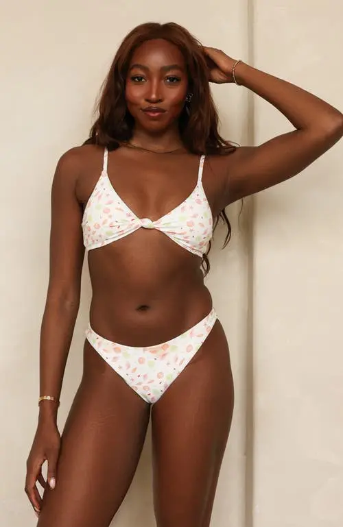 DIPPIN DAISY'S Nocturnal Cheeky Bikini Bottom - Underwater Garden