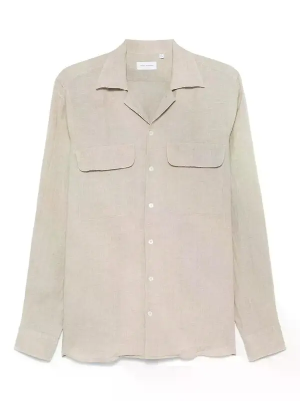 Tagliatore Rowan Shirt - Neutrals