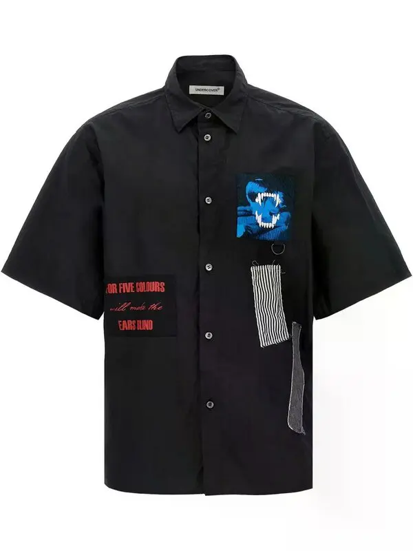 UNDERCOVERISM Patch-embellished Shirt
