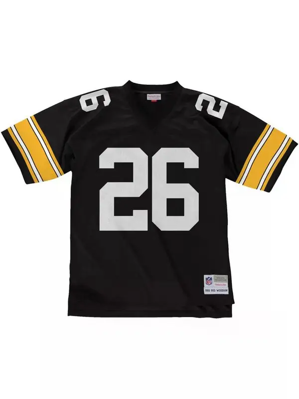 Mitchell & Ness Nfl Steelers 1993 Rod Woodson T-shirt - Yellow