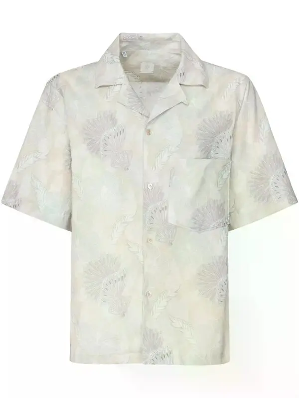 Eleventy All-over Print Shirt