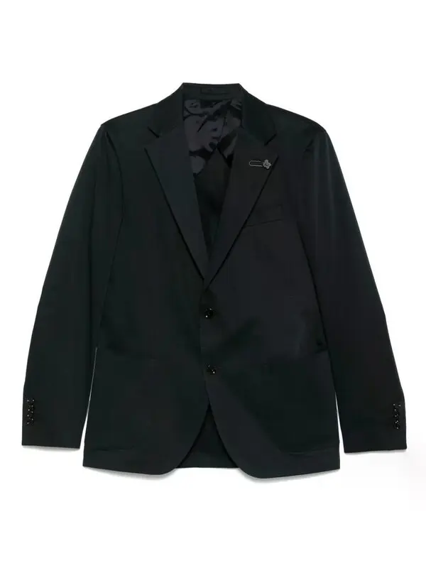 LARDINI Brooch-detail Blazer