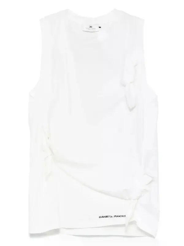 Elisabetta Franchi Bow-detail Tank Top