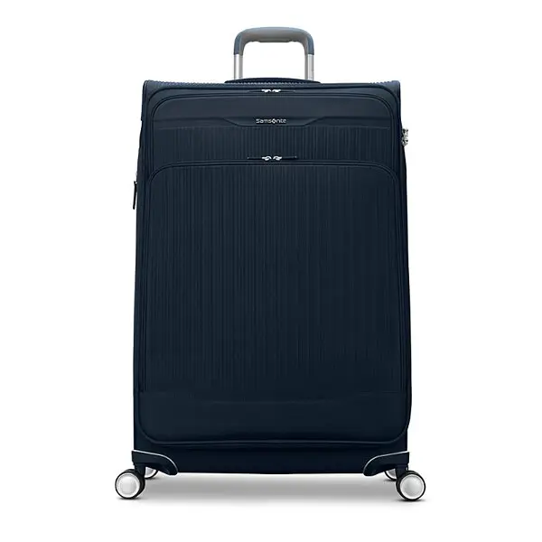 SAMSONITE Silhouette 18 Softside Large Spinner Suitcase - Deep Navy