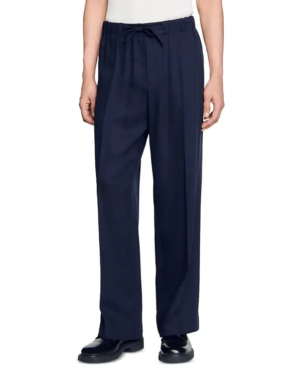 Sandro Wide-leg Trousers