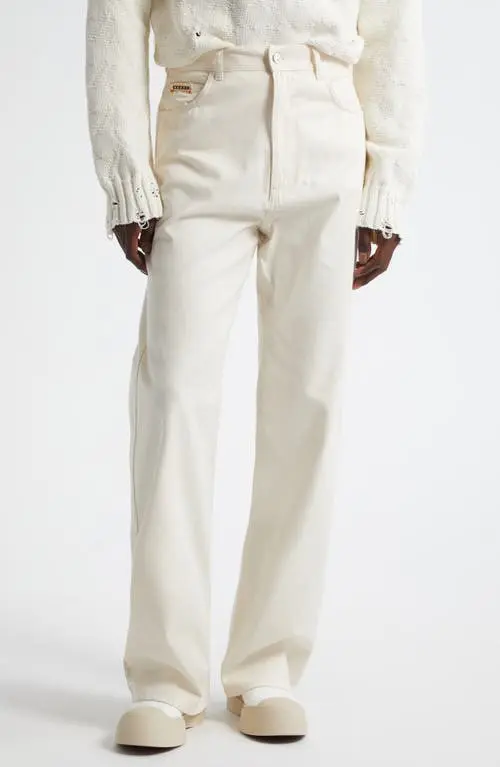 Marni Trunkaroo Plaque Wide-leg Jeans