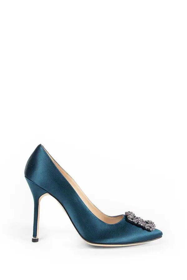 Manolo Blahnik Hangisi_fmc Lanza Clava 105 Pumps - Blue