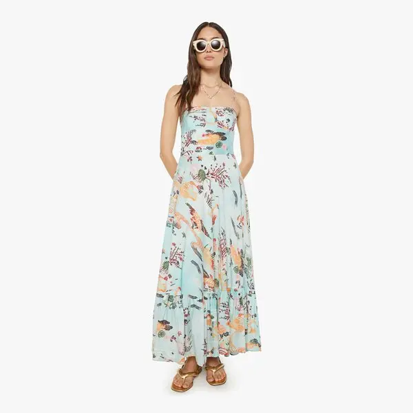 MARIA CHER Vivian Midi Dress Dorrego