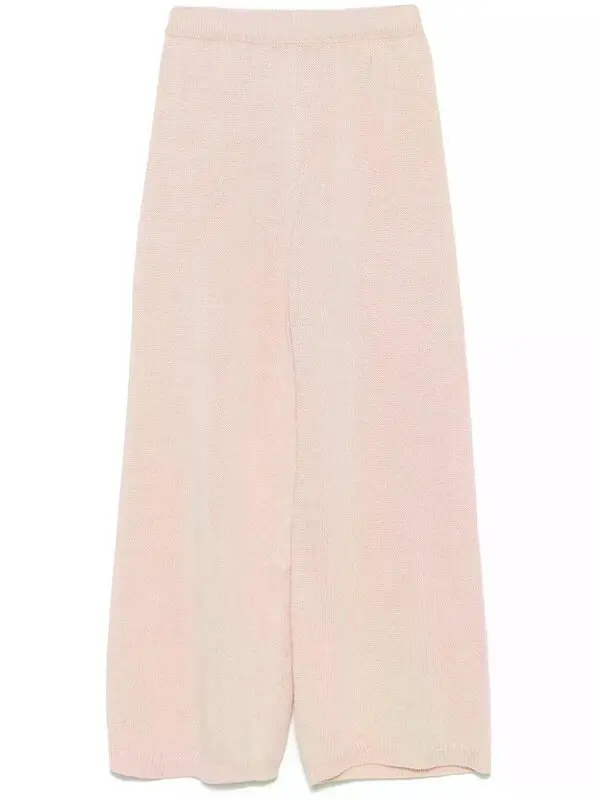 Iris Von Arnim Knitted Trousers - Pink