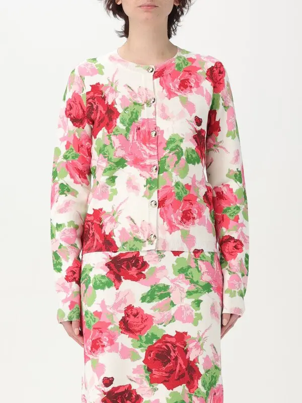 Blumarine Floral Print Cardigan