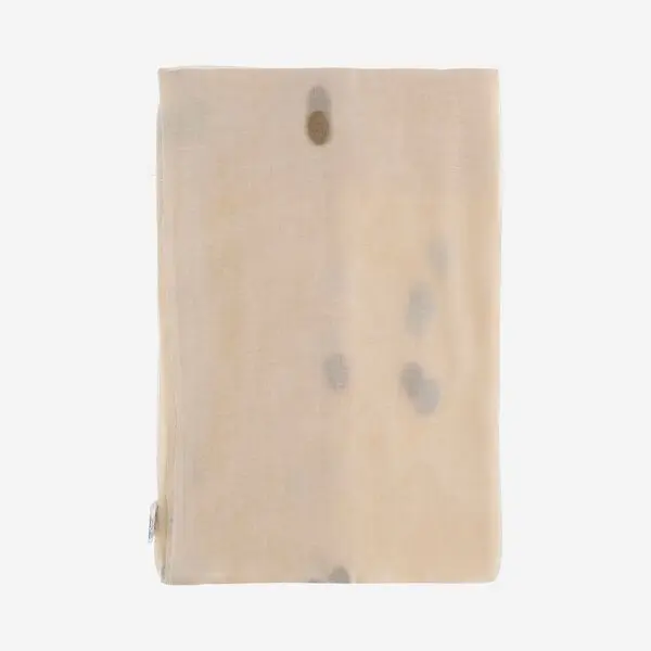Faliero Sarti New Bonghino Silk Blend Scarf With Polka Dot Pattern - Beige