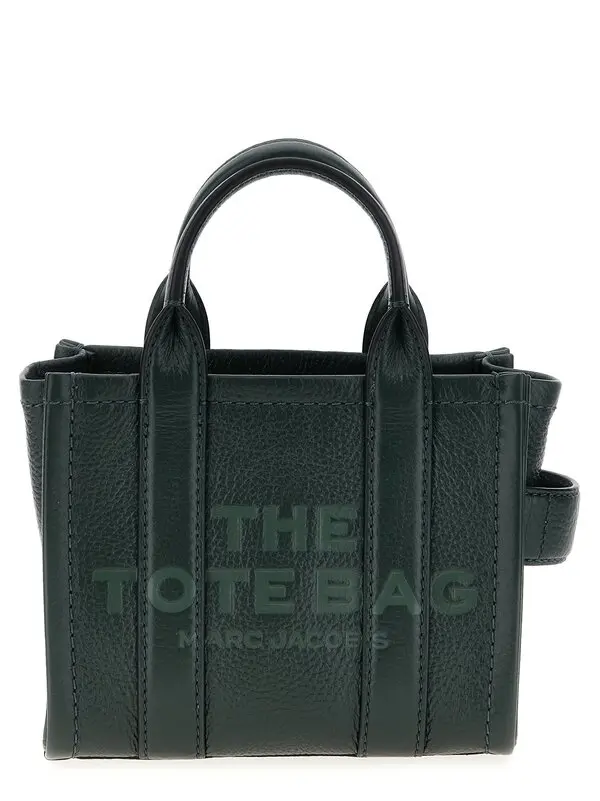 Marc Jacobs The Leather Crossbody Tote' Crossbody Bag - Green