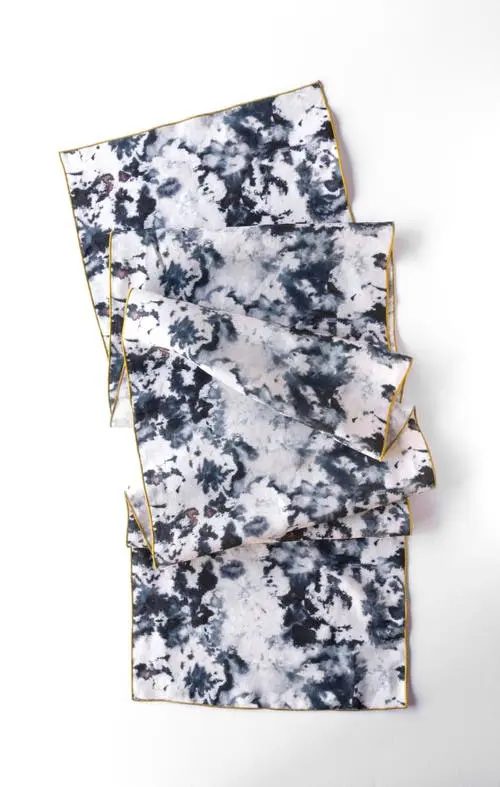 GOLDIE HOME Grey Marble Runner
