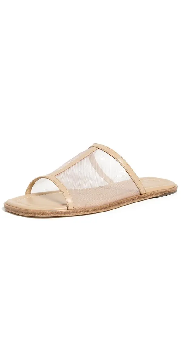 Staud Alessandra Sandals - Porcini Mesh