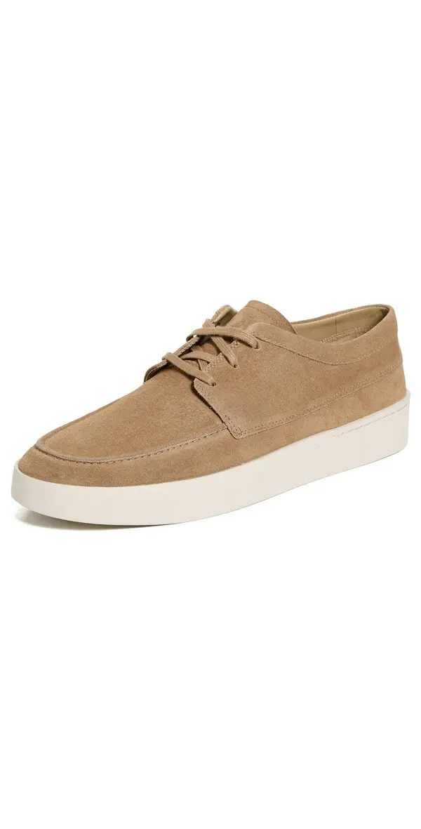 Vince Paolo Suede Boat Shoes - New Camel - 250