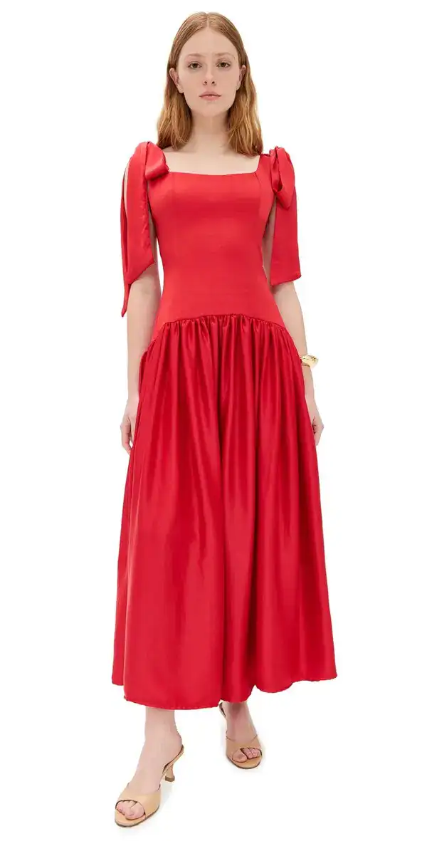 sachin and babi light blue dress Shop Abercrombie & Fitch high neck drop waist midi dress in red on Sale at  BeyondStyle – Get 20% Off Abercrombie & Fitch high neck drop waist midi  dress in red with main image 1