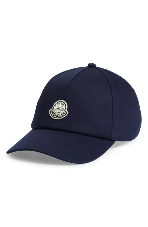 Moncler X Mercedes-benz Nigo Baseball Cap - Navy