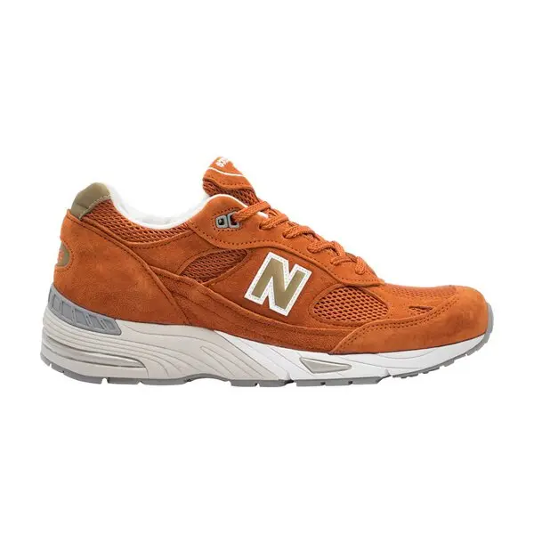 NEW BALANCE 991 Made In England "eastern Spices - Orange