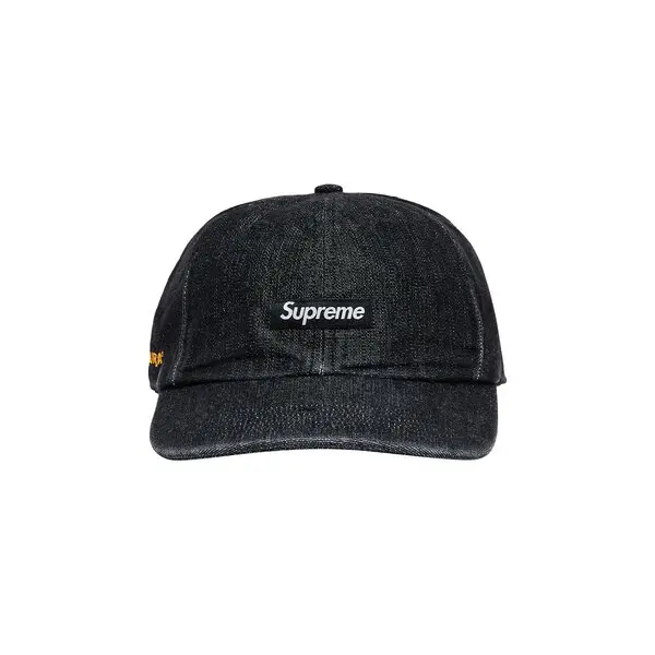 Supreme Cordura Denim 6-panel Cap - Black