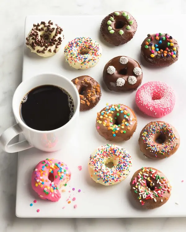 CHOCOLATE COVERED COMPANY Belgian Chocolate-covered Mini Donuts