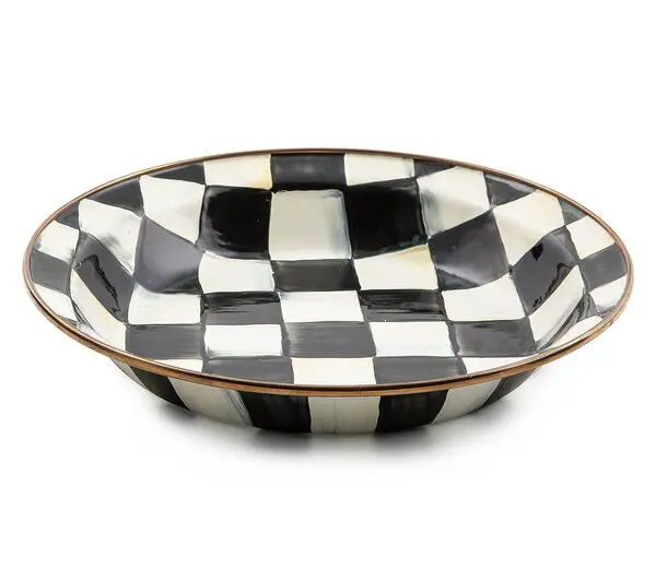 MACKENZIE-CHILDS Courtly Check Pie Plate