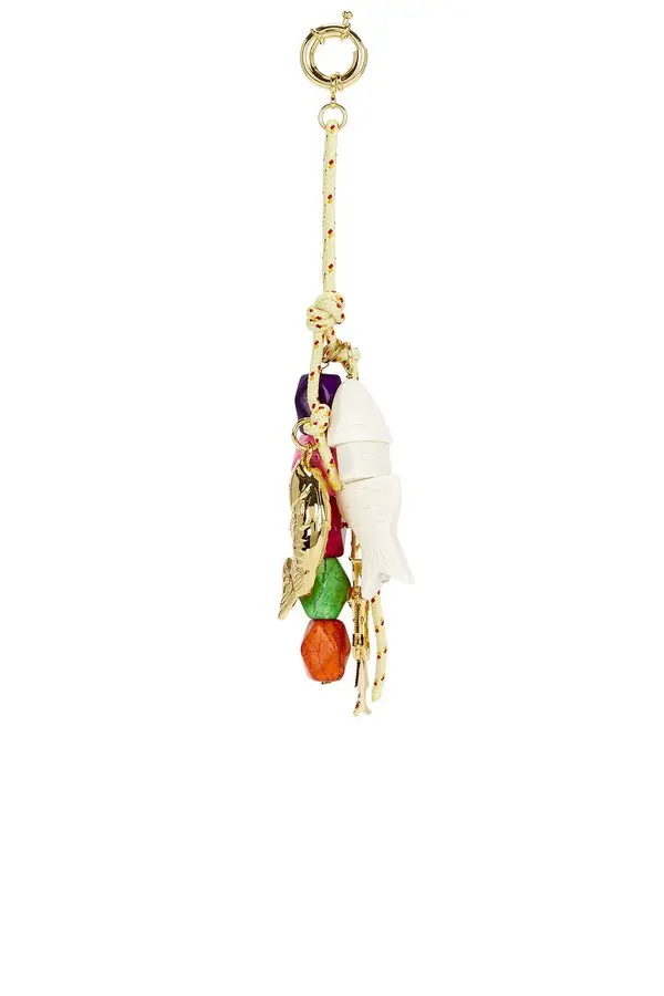 Timeless Pearly Charms Rope Keychain