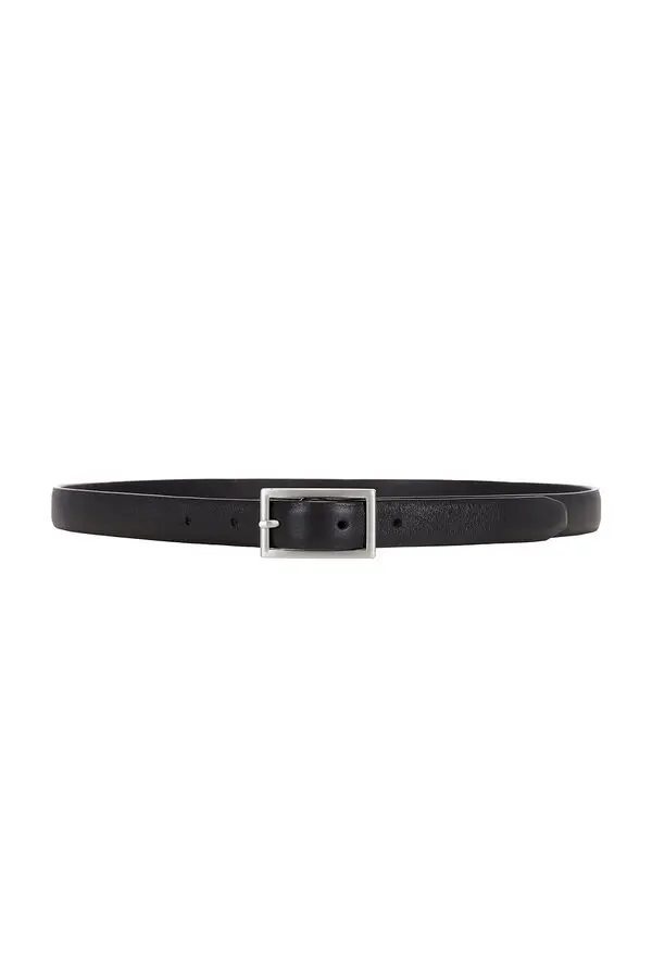 ST. AGNI Slim Leather Belt