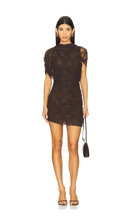 Amanda Uprichard Evianna Dress - Chocolate