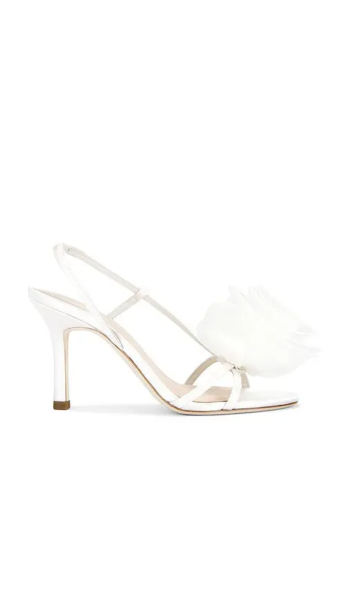 LOEFFLER RANDALL Steph Heeled Sandal - Cream