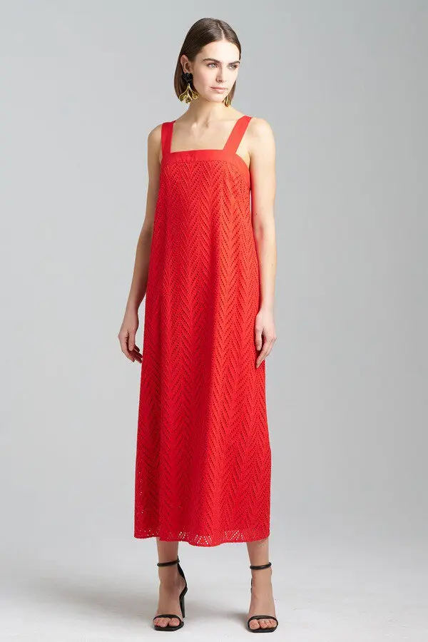 Natori Cotton Eyelet Sundress