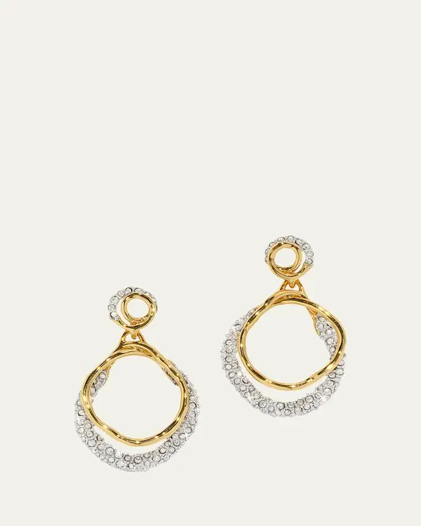 Alexis Bittar Solanales Orbit Drop Earrings - Gold