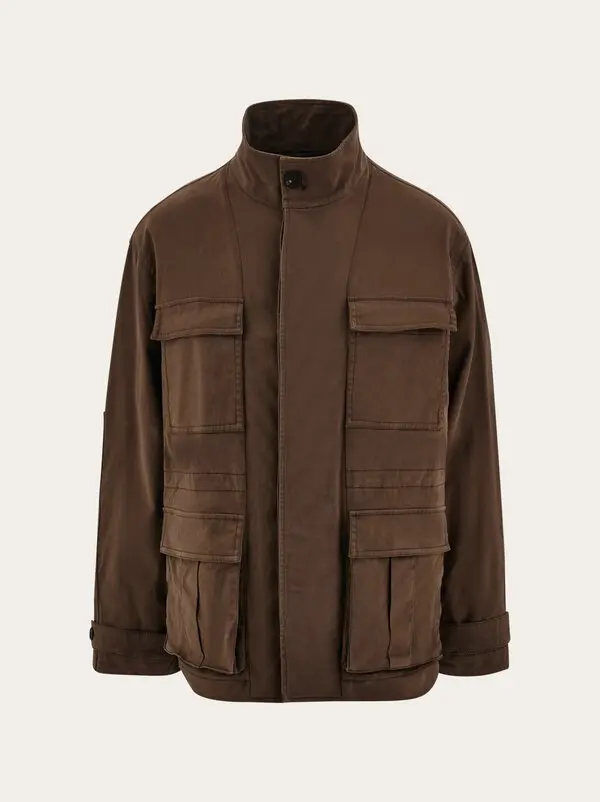 FERRAGAMO Saharan Jacket - Grey
