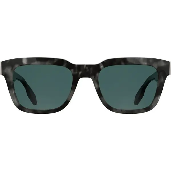 Canada Goose 52mm Rectangular Sunglasses - Havana Grey