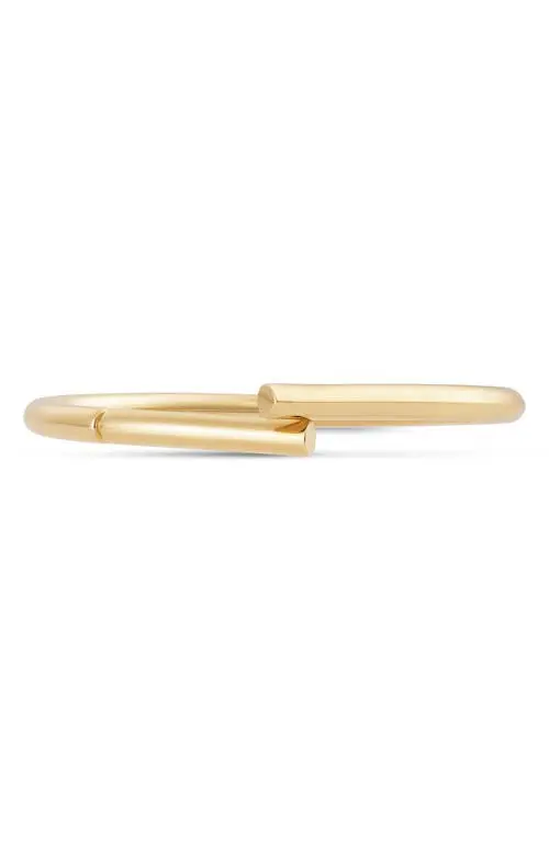 TABAYER Oera Hinged Bracelet - Yellow Gold