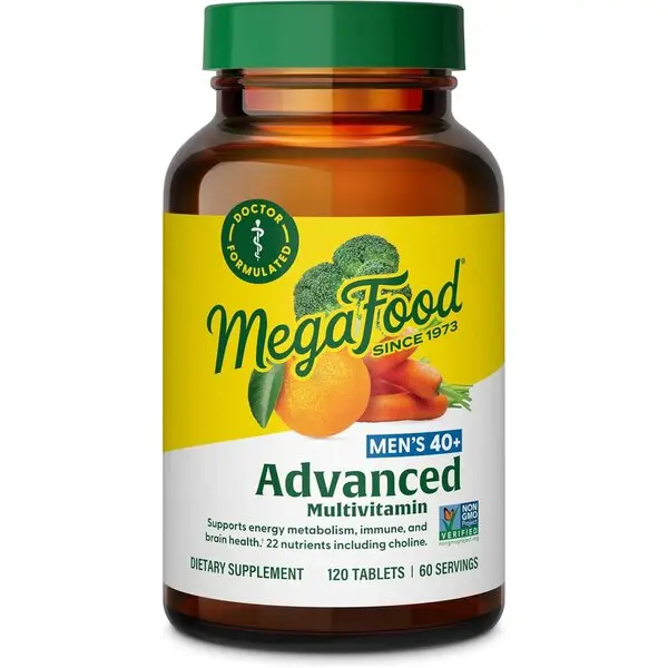 MEGAFOOD Multi For 40+ 120 Tablets