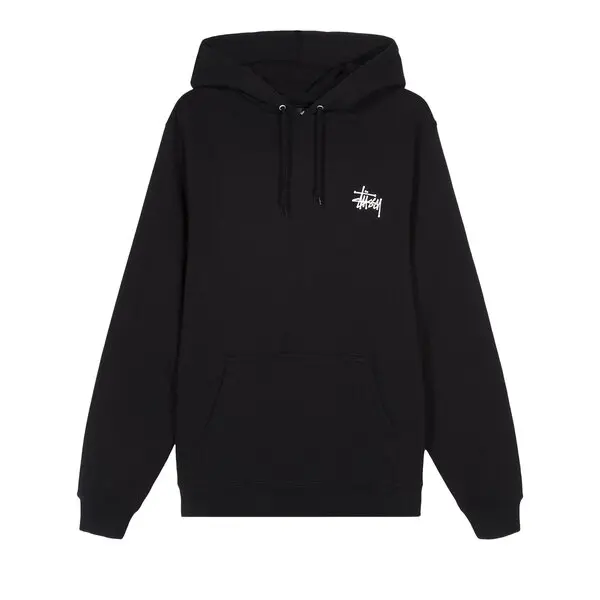 StÜssy Basic Hood - Black